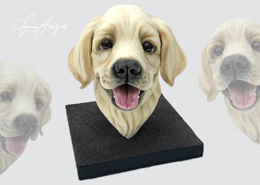 Sandy The Labrador - Emma Jayne Cake Design